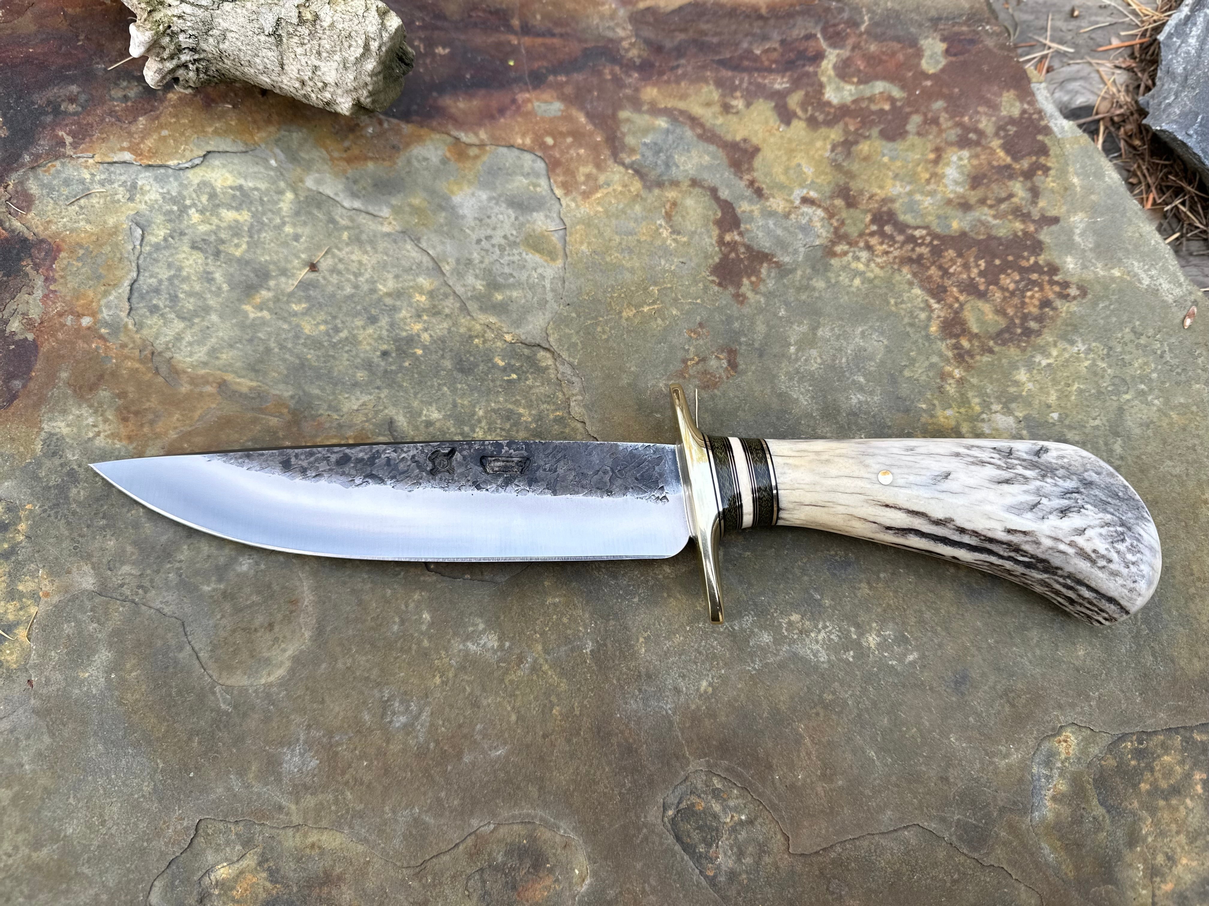 Artifact Walrus Ivory Double Clip Bowie – Behring Made