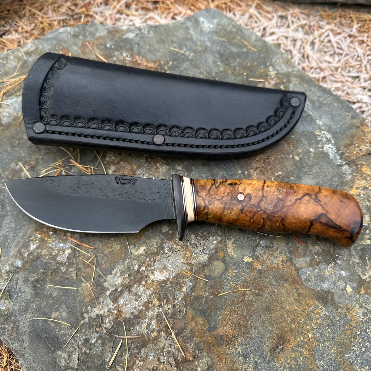 Blued Spalted Maple & Mammoth Alaskan – Behring Made
