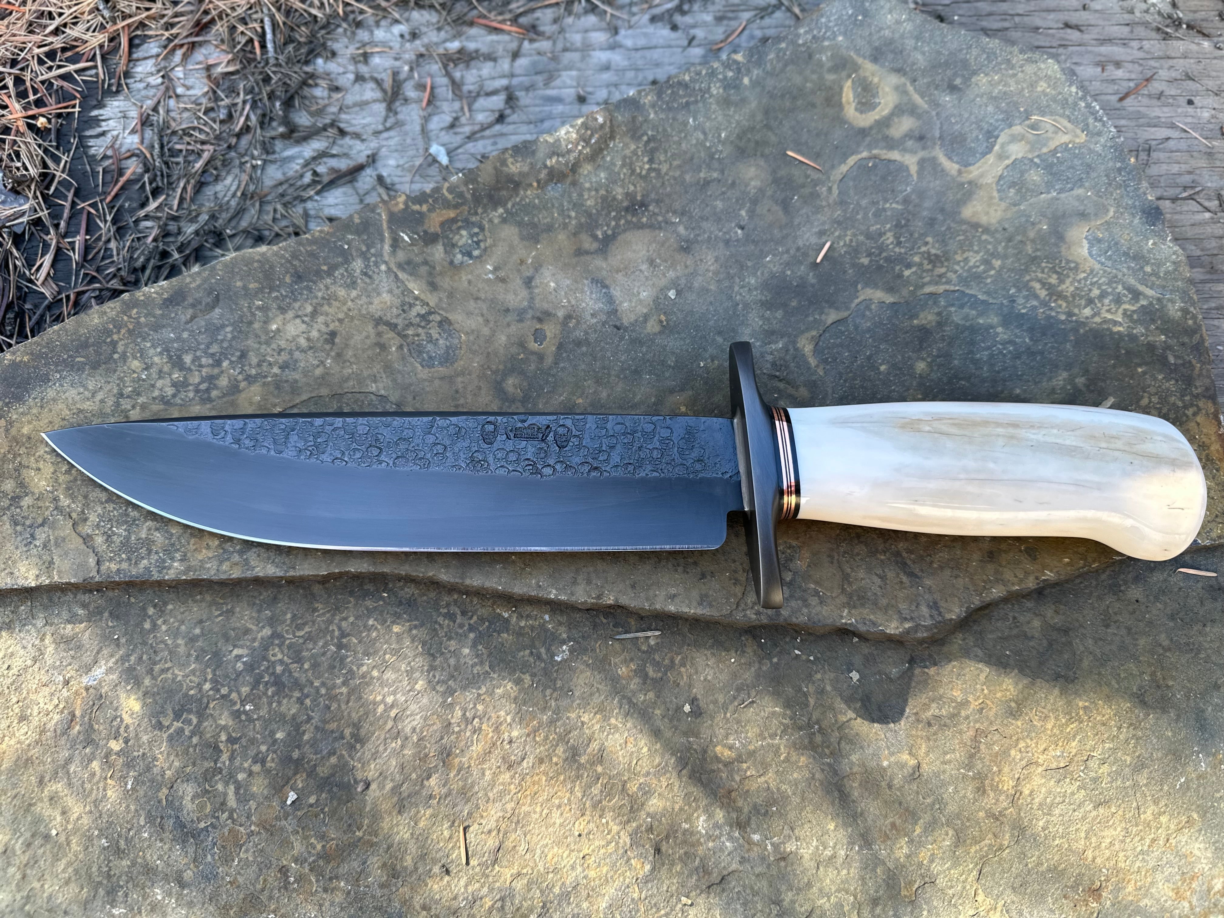 Desert Ironwood Hunter and Exotic Inlay Sheath – Behring Made