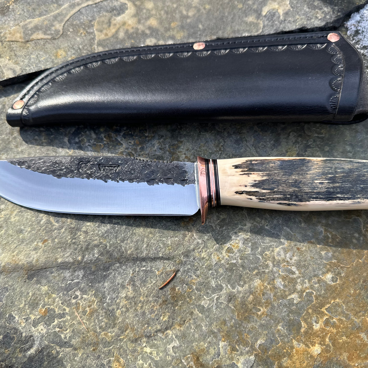 Blue Mammoth Drop Point – Behring Made