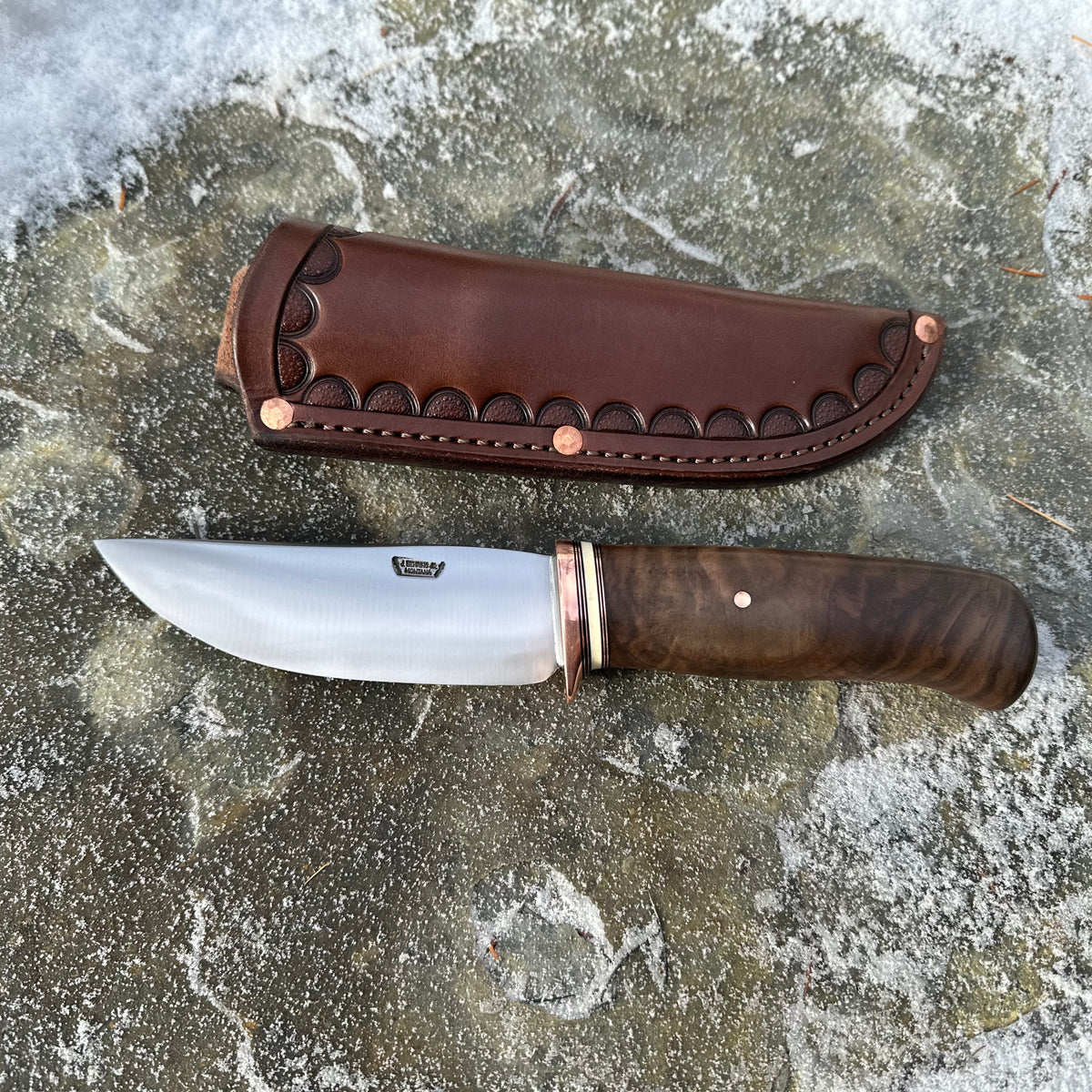 Turkish Walnut & Mammoth Ivory Hunter – Behring Made