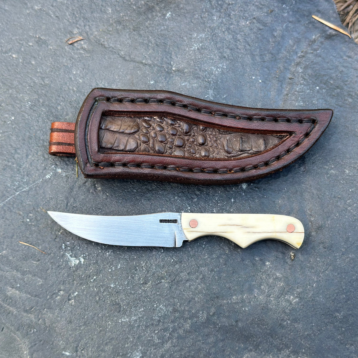 Roger Mudbone Jones Walrus Ivory Mini Hunter – Behring Made