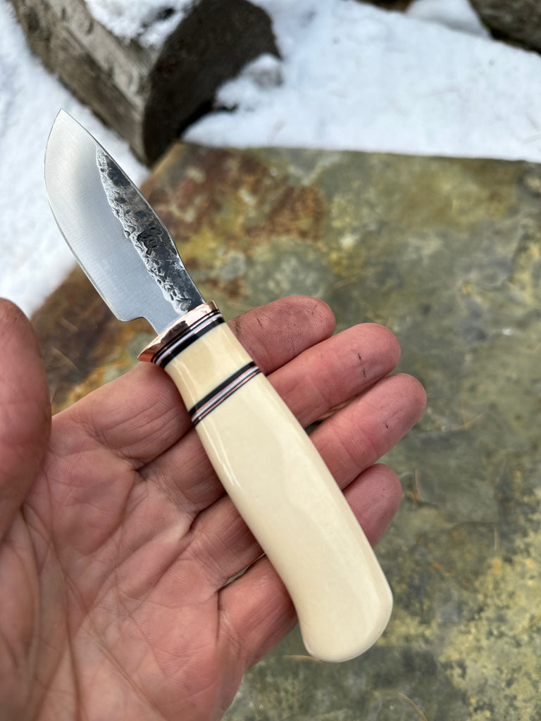 Behring Made | Mammoth Ivory Alaskan Pocket Knife
