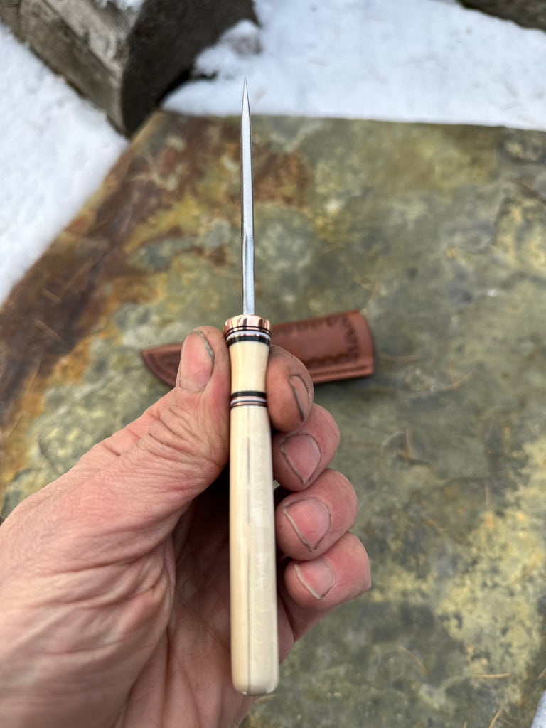Behring Made | Mammoth Ivory Alaskan Pocket Knife