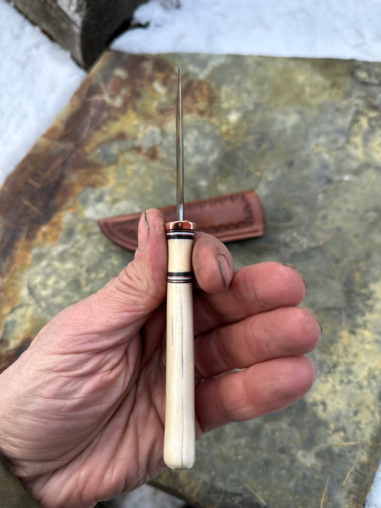 Behring Made | Mammoth Ivory Alaskan Pocket Knife