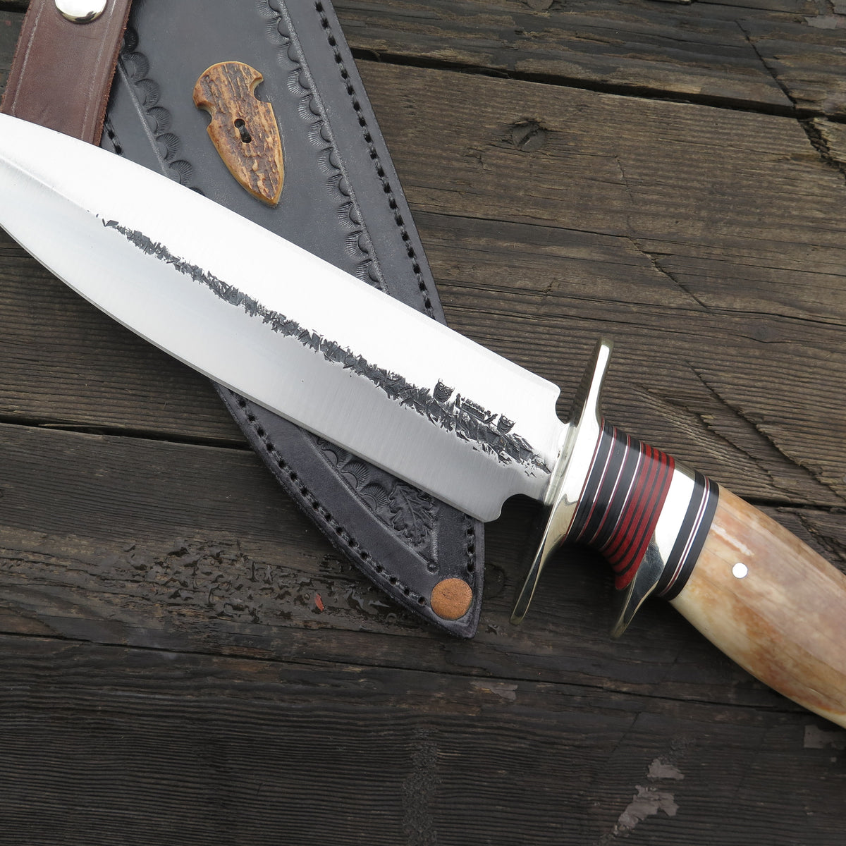 "J. Behring Jr. Montana" Fossil Walrus Double Edge Fighter in Mudbone ...