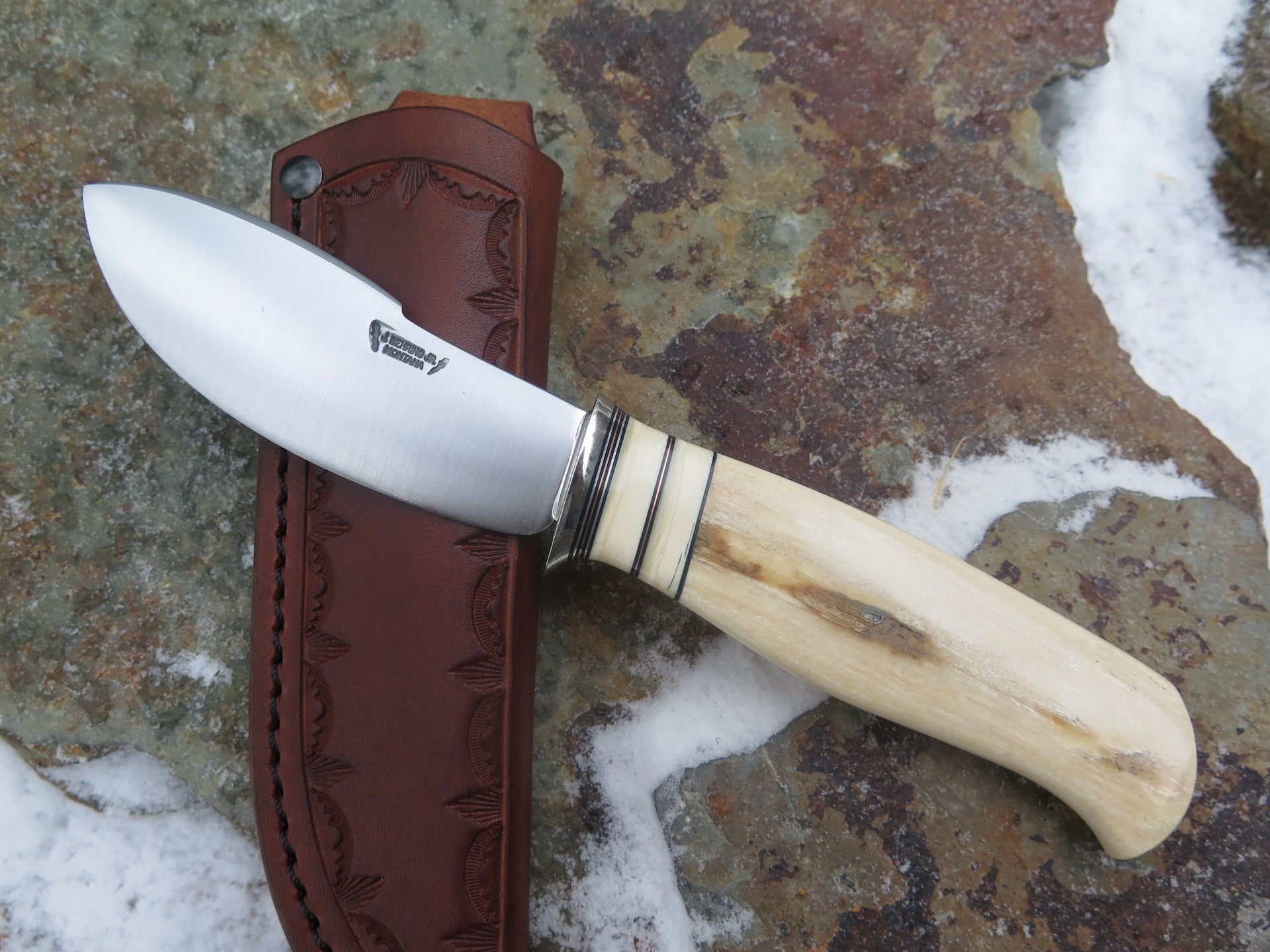 Ancient Mammoth Ivory Canoe Knife – Behring Made