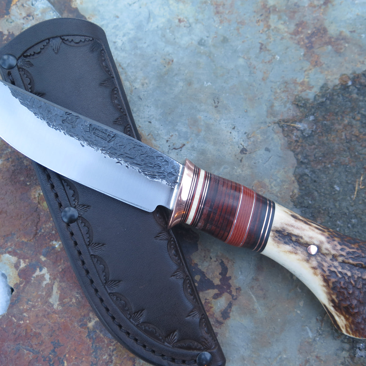 Axis Stag, Horsehide & Mammoth – Behring Made