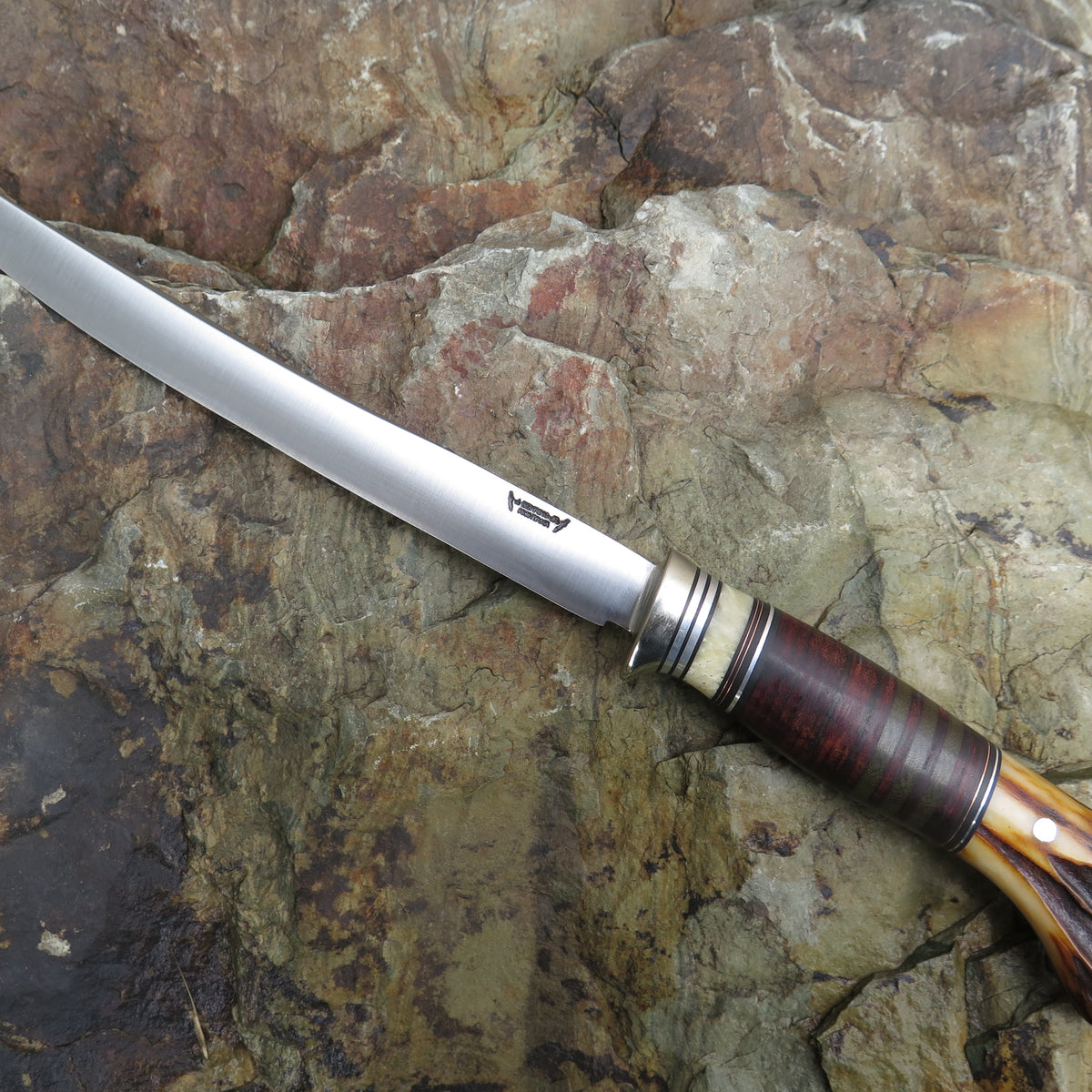 Crotch Stag, Horsehide and Musk Ox Boss Fillet – Behring Made