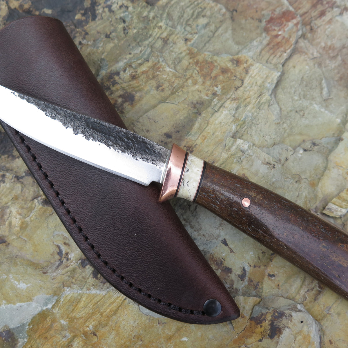 Fossilized Mammoth Rib and Ox Pintail – Behring Made