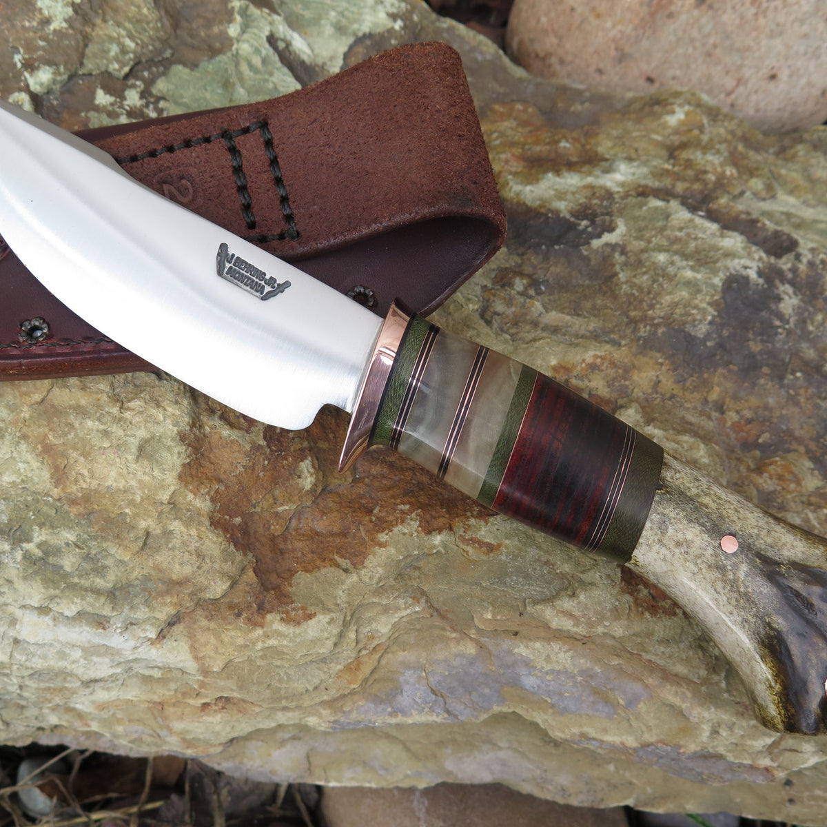 Crotch Stag, Musk Ox and Horsehide Woodcraft – Behring Made