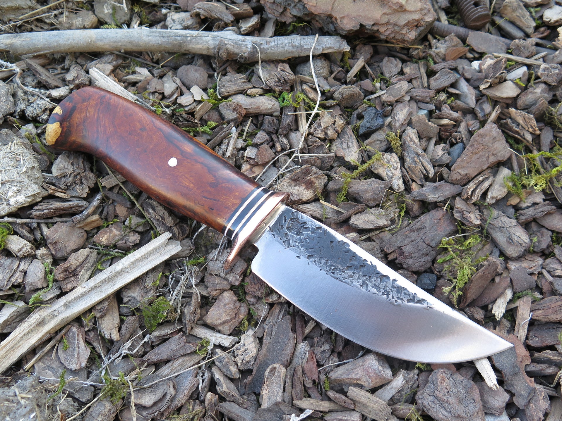 Desert Ironwood Hunter and Exotic Inlay Sheath – Behring Made
