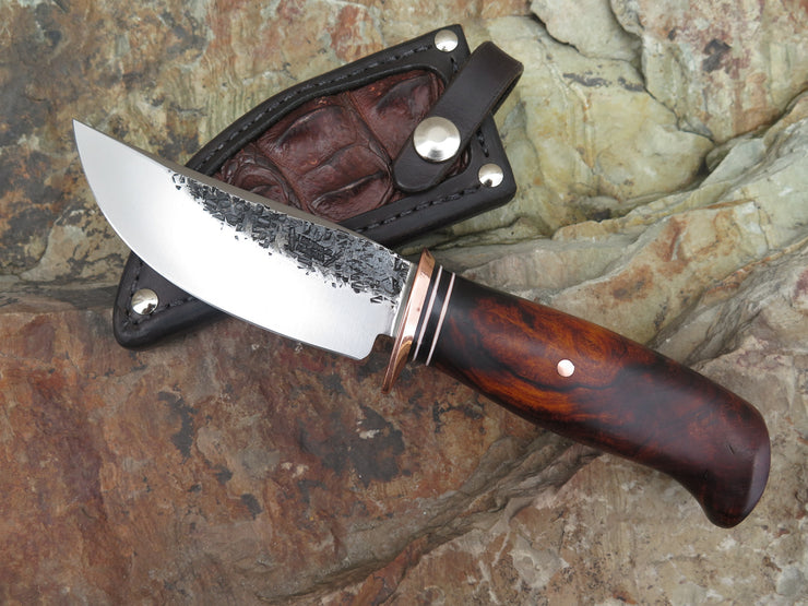 Desert Ironwood Hunter and Exotic Inlay Sheath – Behring Made